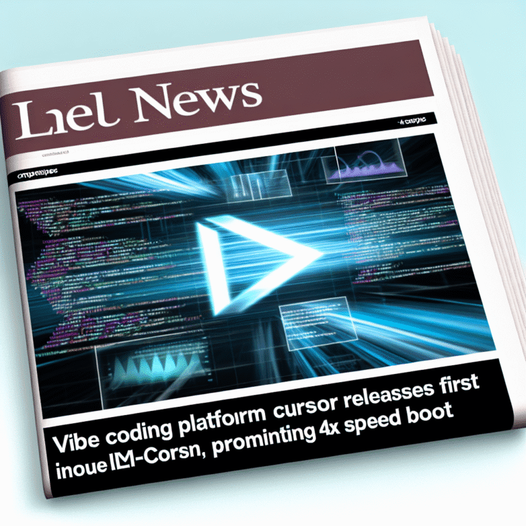 Cursor Unveils Composer, Its First Proprietary LLM, Promising Fourfold ...